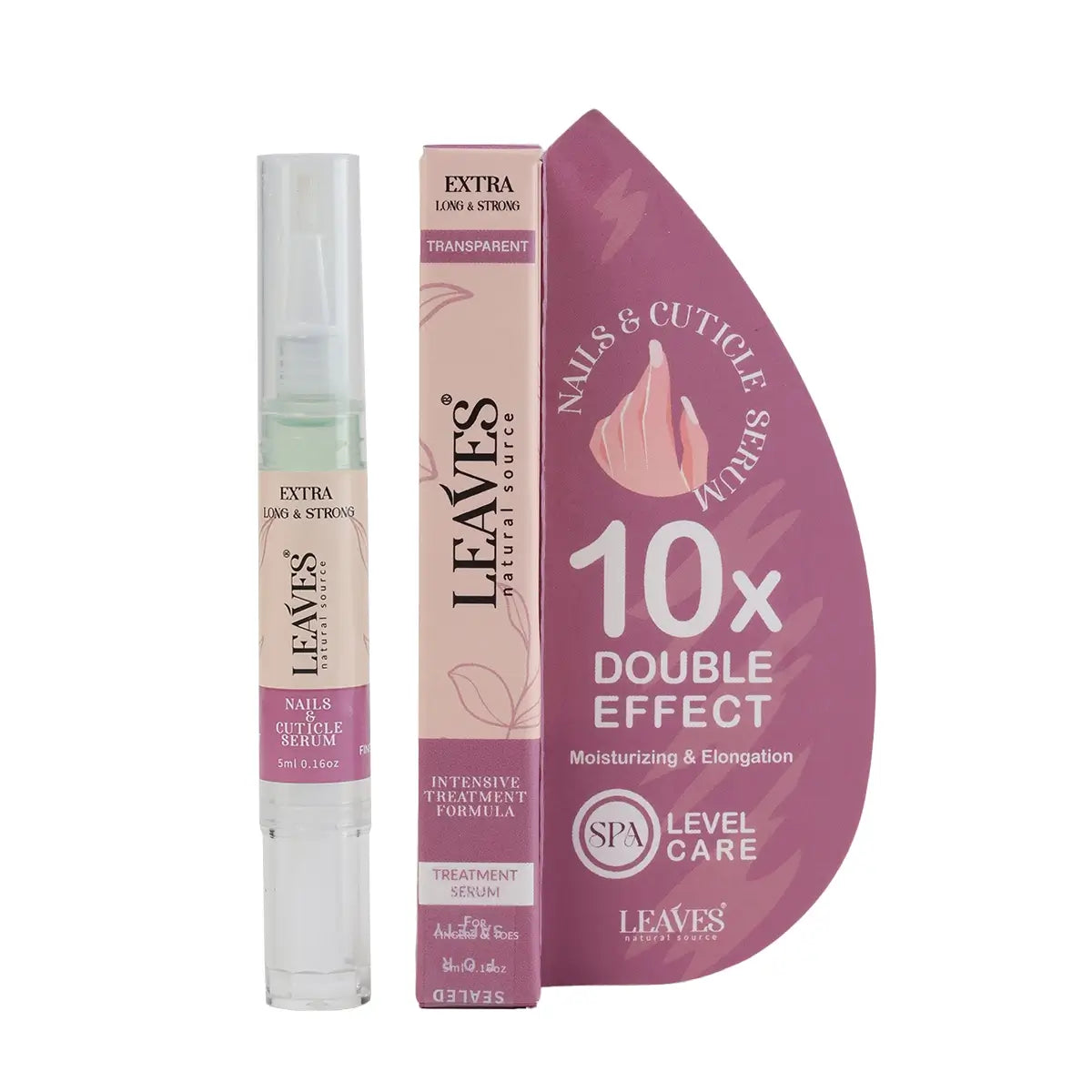 سيرم تغذية وتقوية الأظافر – Leaves-Lab